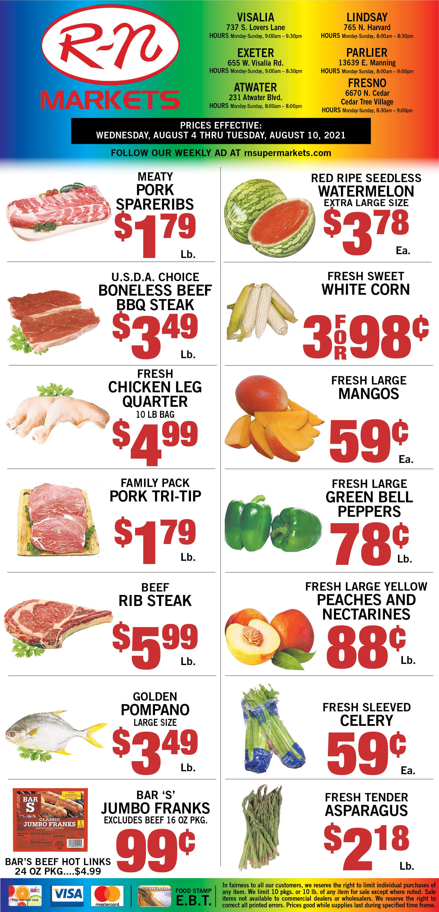 8/4 – 8/10 – R-N Market