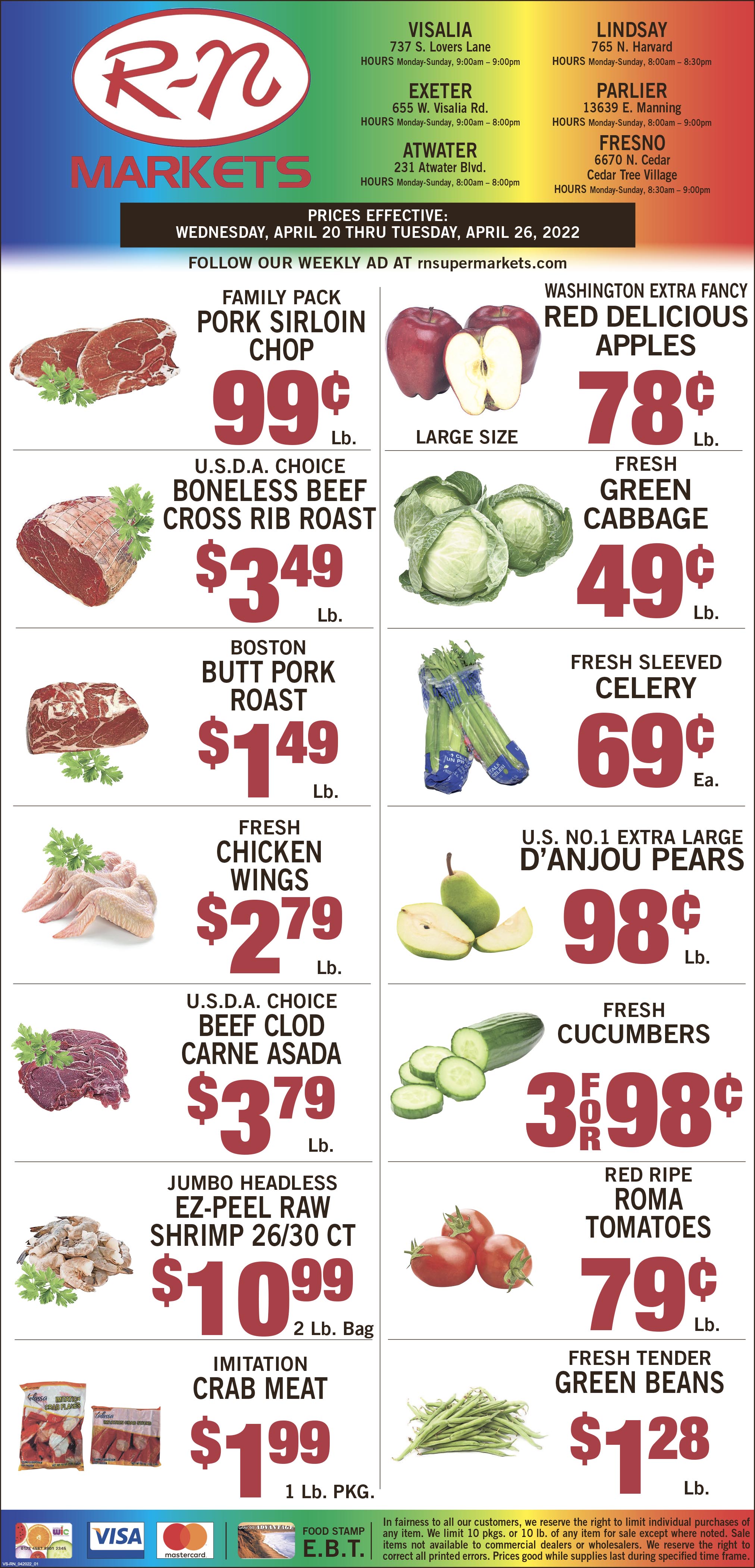 4/20 – 4/26 – R-N Market