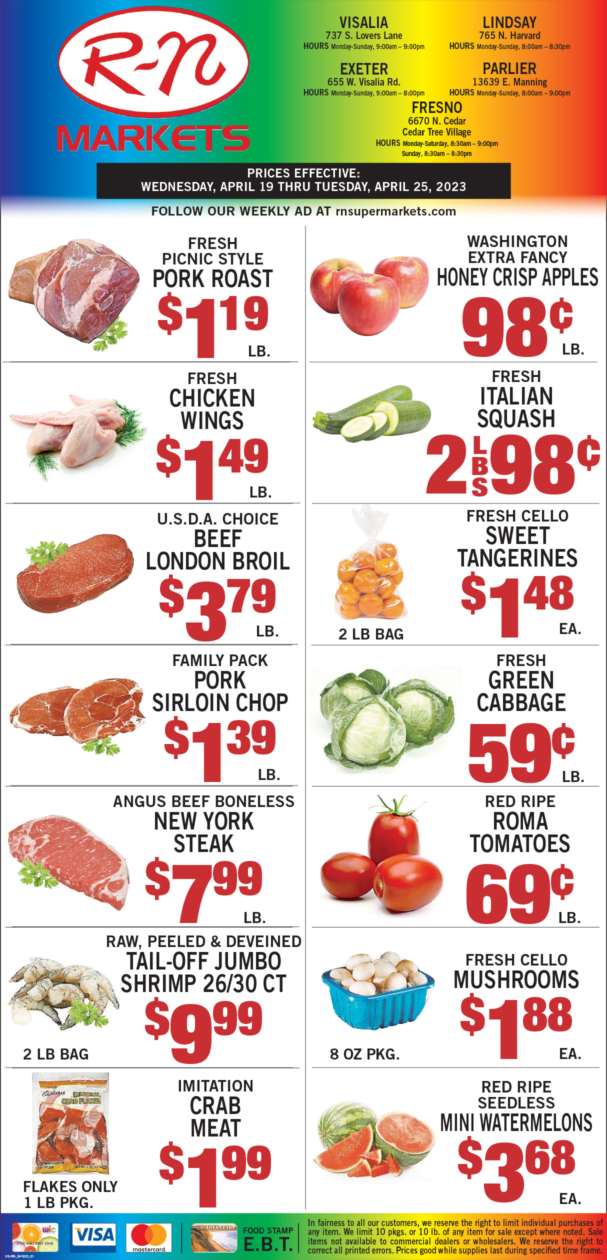4/19/23 – 4/25/23 – R-N Market
