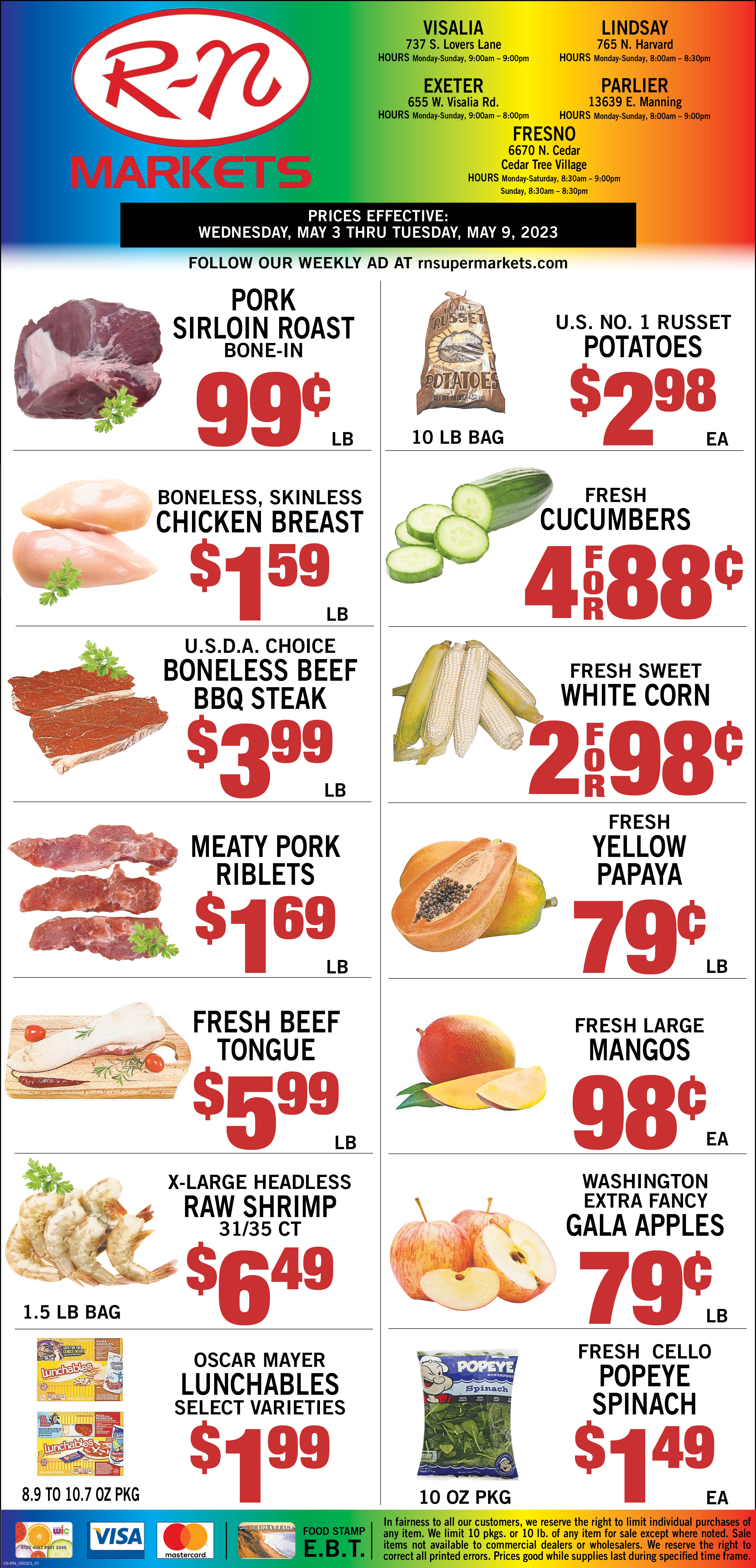 5/3/23 – 5/9/23 – R-N Market