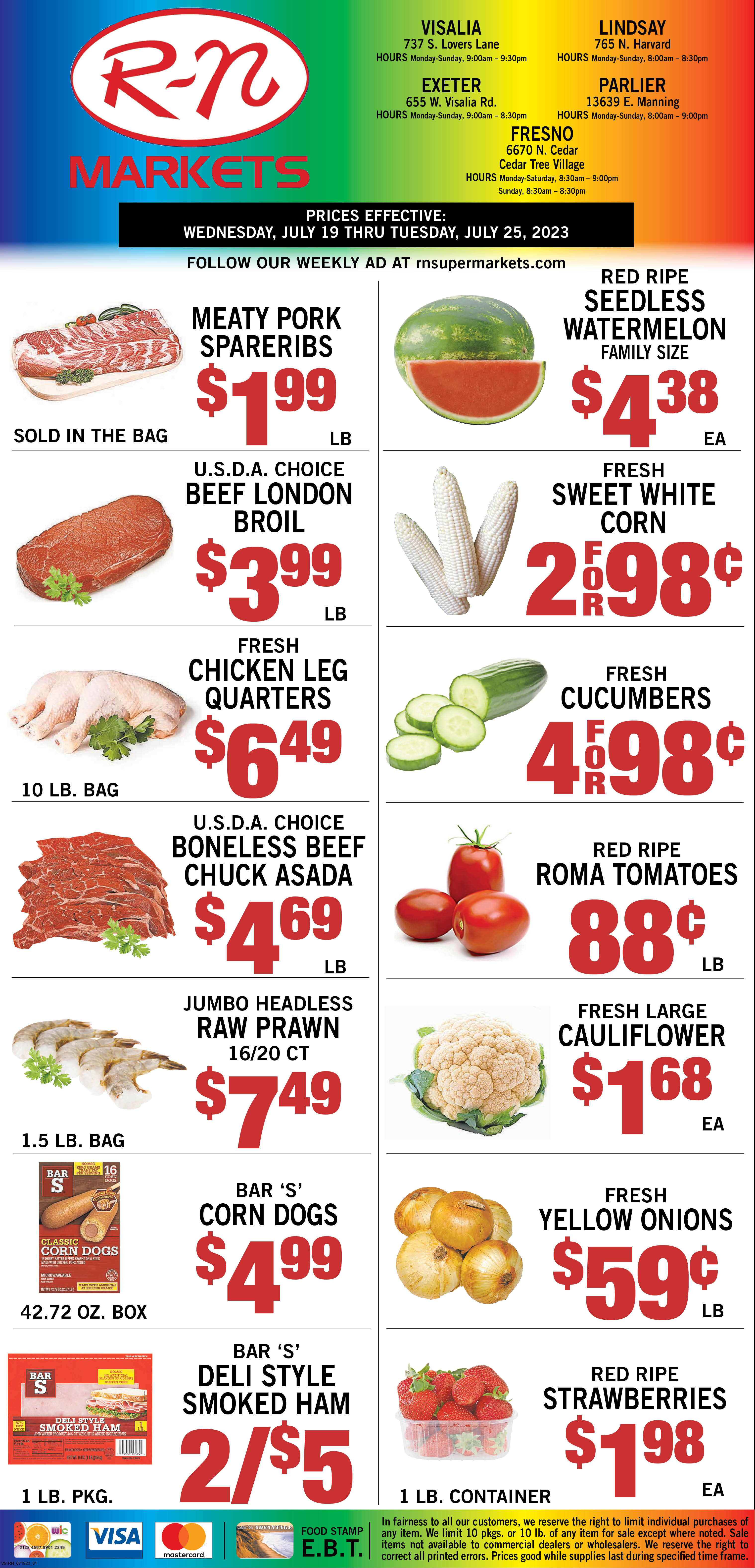 7/19/23 – 7/25/23 – R-N Market