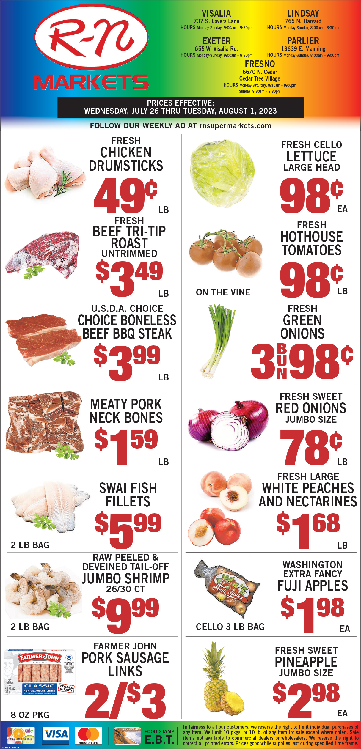 7/26/23 – 8/1/23 – R-N Market