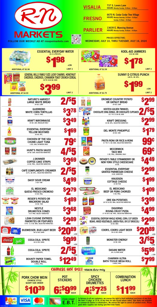 7/10/24 – 7/16/24 – R-N Market