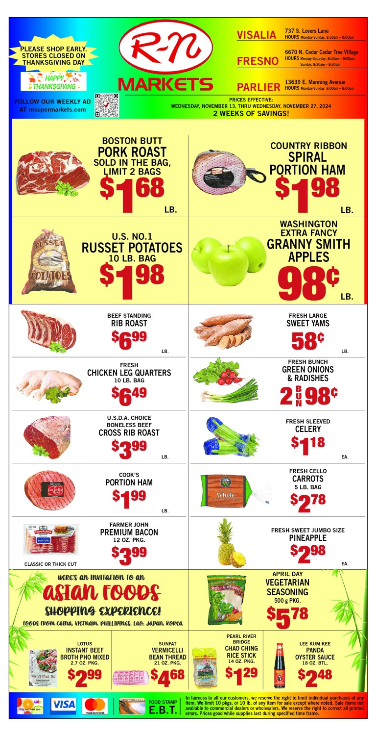 R-N Market – Serving the Central Valley since 1956