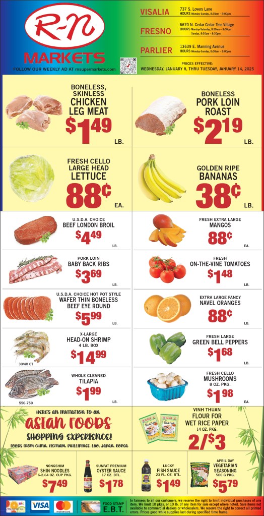 R-N Market – Serving the Central Valley since 1956