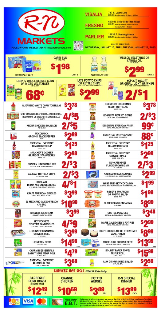 R-N Market – Serving the Central Valley since 1956