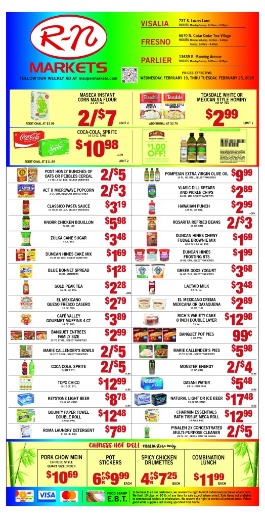 R-N Market – Serving the Central Valley since 1956