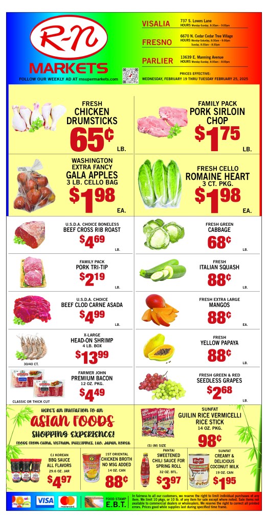 R-N Market – Serving the Central Valley since 1956