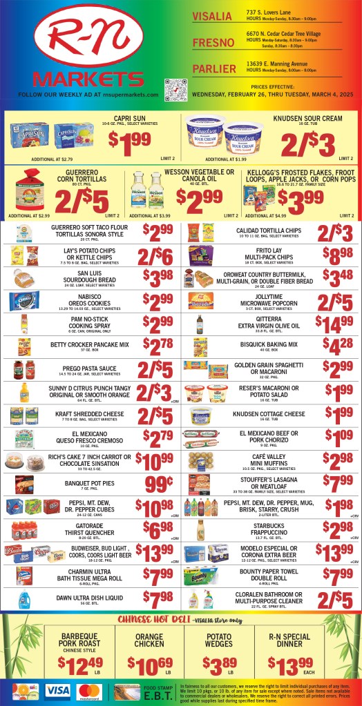 R-N Market – Serving the Central Valley since 1956