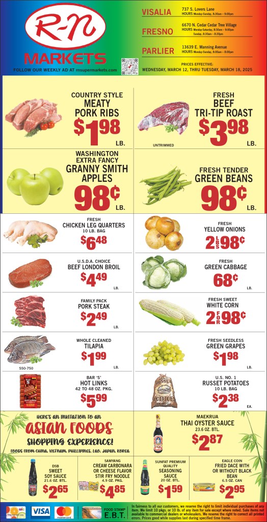 R-N Market – Serving the Central Valley since 1956
