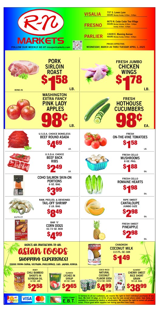 R-N Market – Serving the Central Valley since 1956