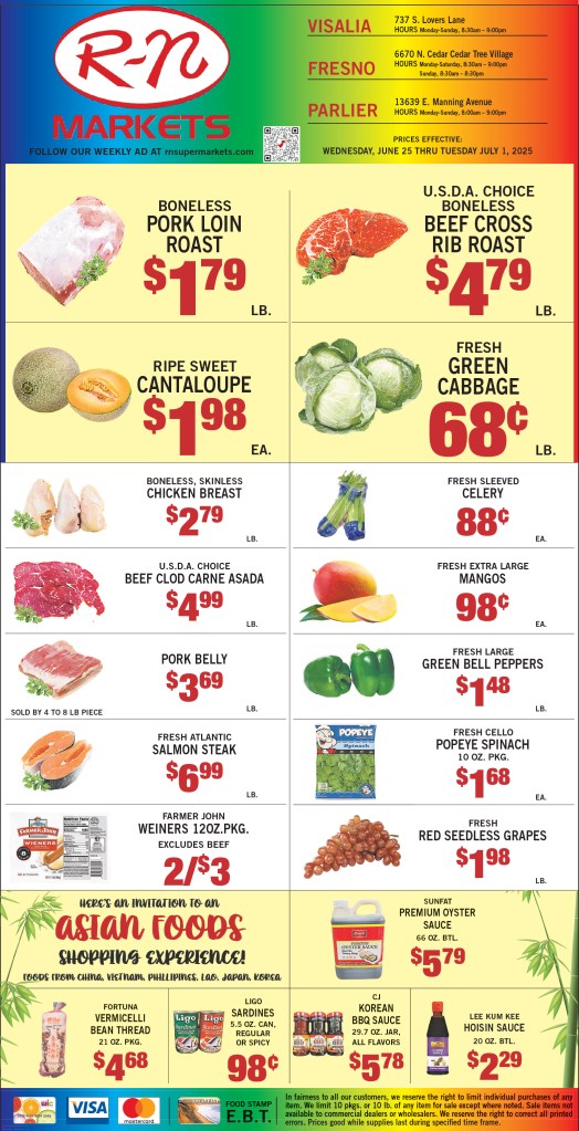 R-N Market – Serving the Central Valley since 1956