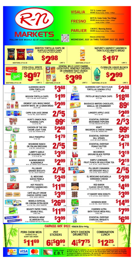 R-N Market – Serving the Central Valley since 1956