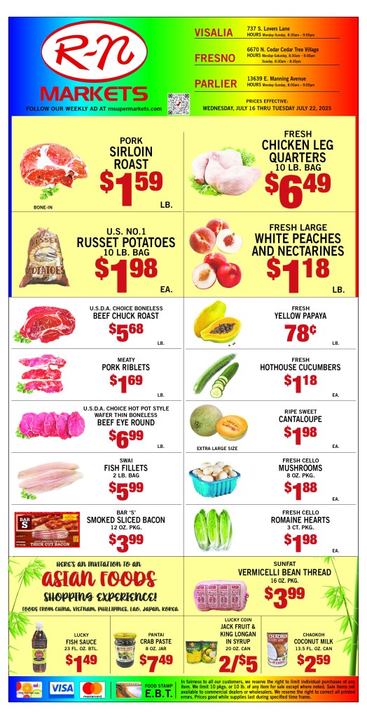 R-N Market – Serving the Central Valley since 1956