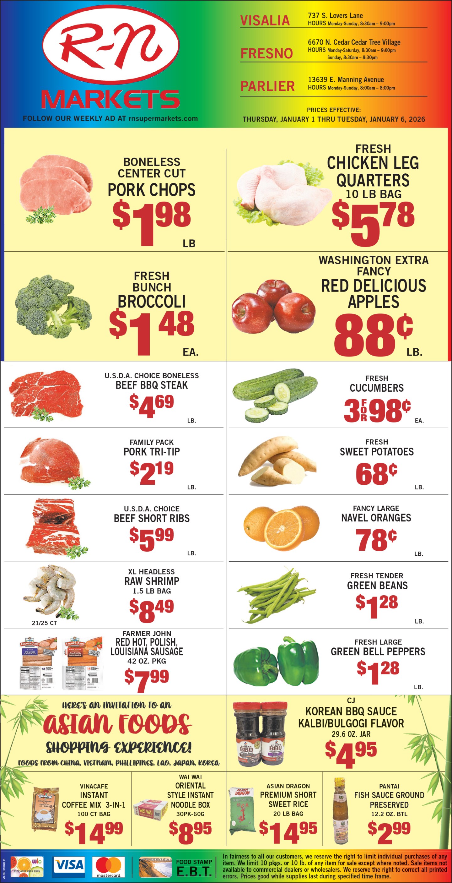 R-N Market – Serving the Central Valley since 1956