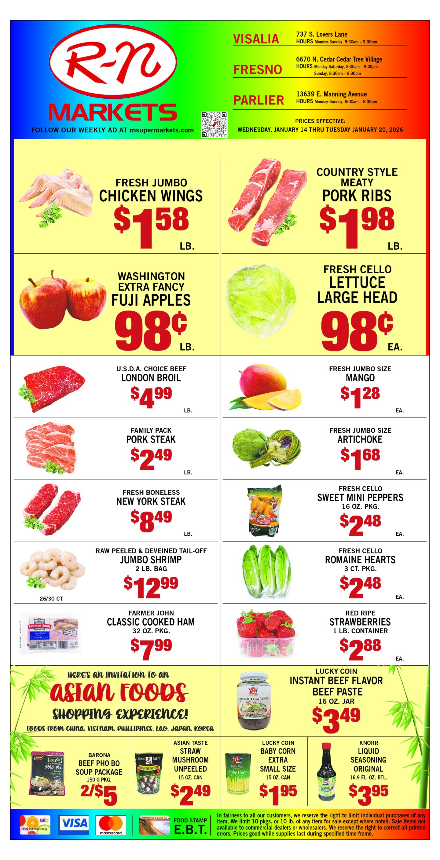 R-N Market – Serving the Central Valley since 1956